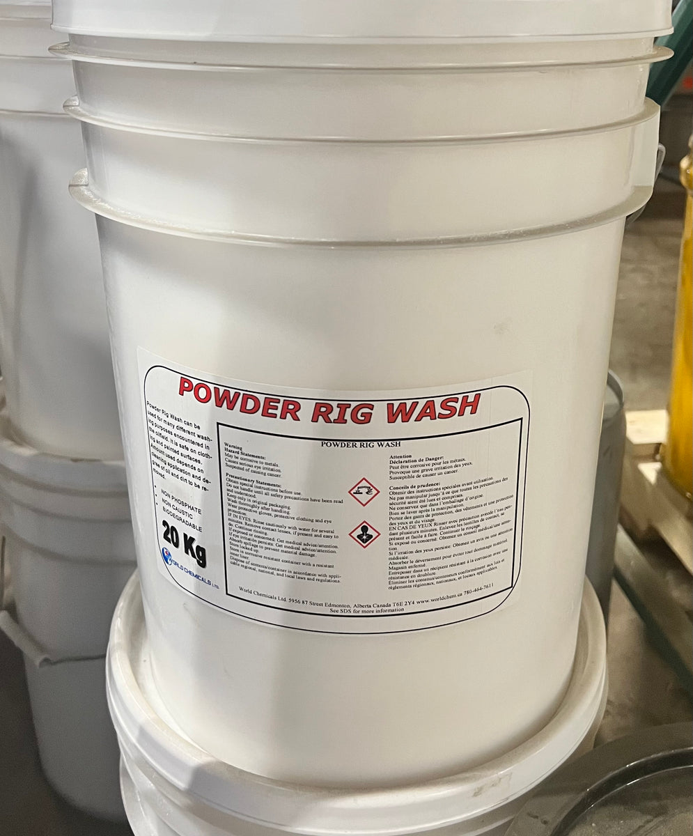 Rig Wash Powder 20 KG Pail – Accurate Supply Ltd.